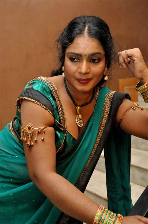 Supporting Actress Jayavani Hot Stills In Saree Indian Cinema Gallery