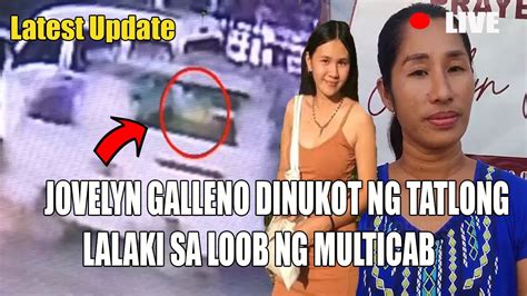 NATAGPUAN NA SI JOVELYN GALLENO NA MAY KASAMANG LALAKI SA MULTICAB