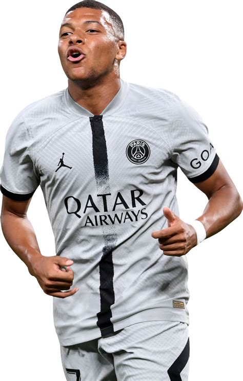 Kylian Mbappe Football Render Footyrenders Themeloader