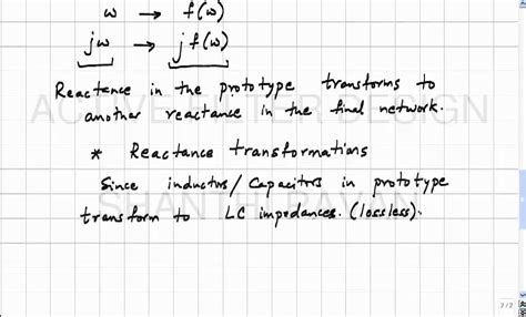 afd11 introduction to frequency transformations youtube