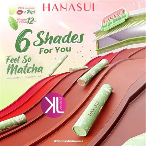 Hanasui Mattedorable Lip Cream Matcha Latte Edition Lazada Indonesia
