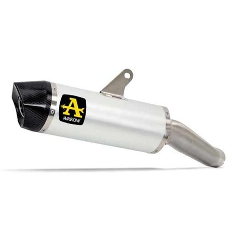 Terminale Arrow Indy Race Alluminio Fondello Carbonio Yamaha MT 10
