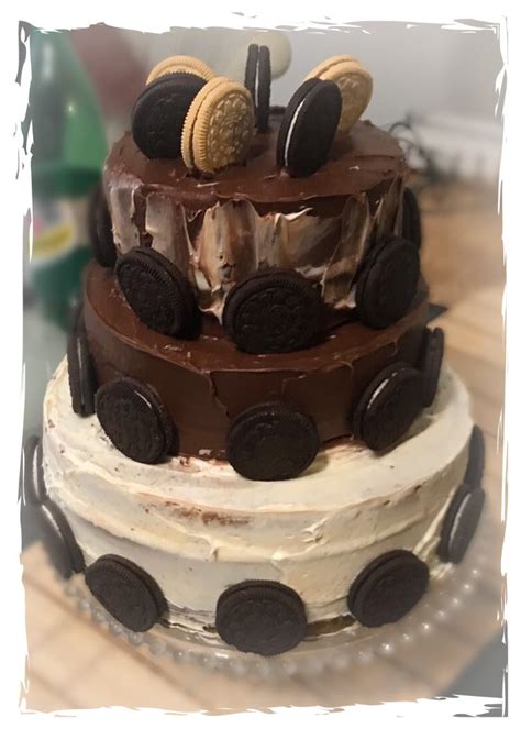 Naked Cake Con Frutos Secos Y Oreo Cupcake Cakes Cooking Recipes Cake