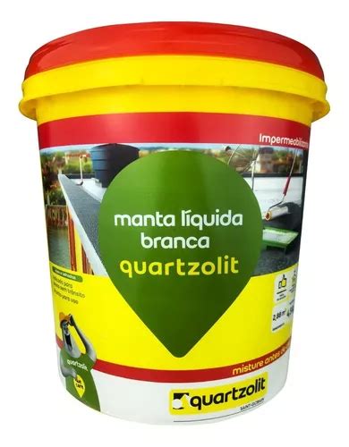 Manta L Quida Branca Impermeabilizante Quartzolit Kg Parcelamento