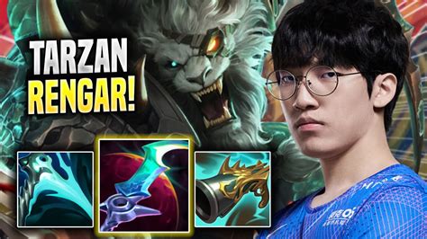 Tarzan Is A Monster With Rengar Lng Tarzan Plays Rengar Jungle Vs
