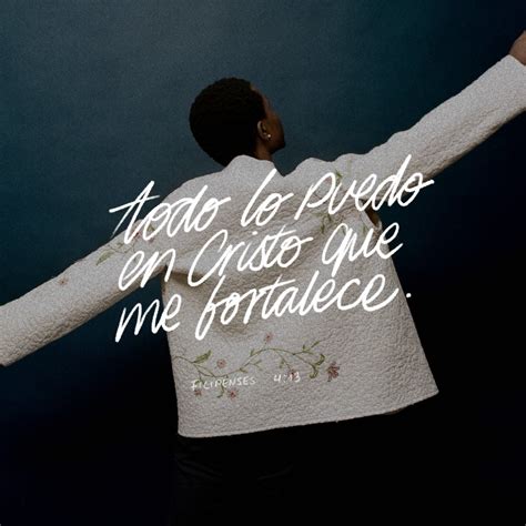 Filipenses 4 13 Todo Lo Puedo En Cristo Que Me Fortalece Biblia