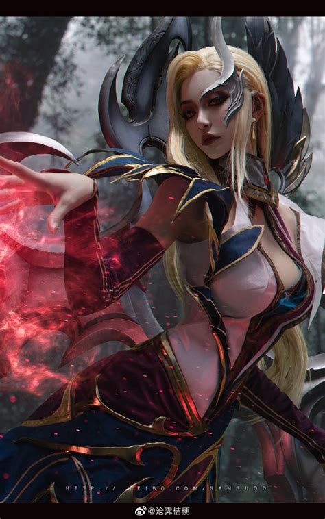 Stunning League Of Legends Coven Morgana Cosplay By 沧霁桔梗 Inven Global
