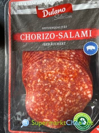 Dulano Chorizo Salami geräuchert 125g geschnitten Preis Angebote