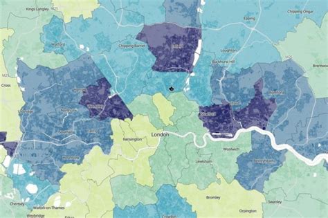 This New Map Shows Londons Most Deprived Areas LIA London