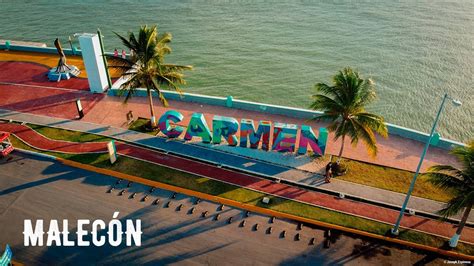 MALECON CIUDAD DEL CARMEN CAMPECHE YouTube