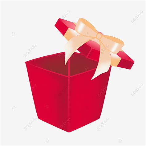 Caja De Regalo Roja Abierta Png Dibujos Navidad Enciende Rojo Caja