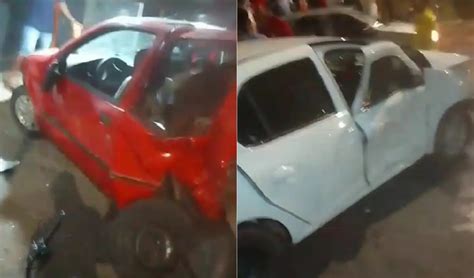 Motorista Perde Controle De Ve Culo E Bate Em V Rios Carros Na Zona