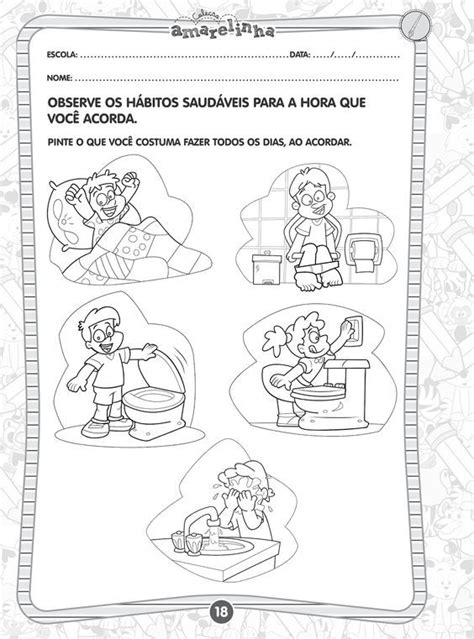 Pin Em Amarelinho Atividades