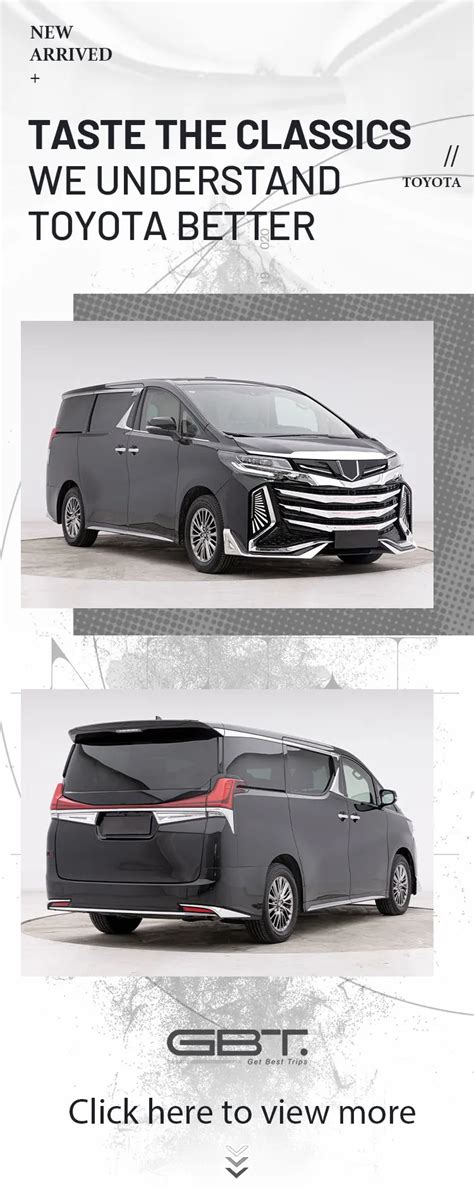 Gbt Factory Brand Design Alphard Century Hawk Upgrade Bodykit For 2019