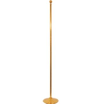 Office Flag Pole Base Stainless Steel Titanium Gold Plating Office