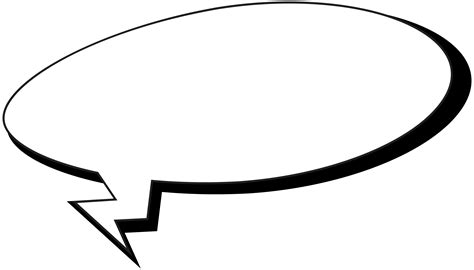 Speech Balloon Comics Text Comics Speech Bubble PNG Clip Art Image