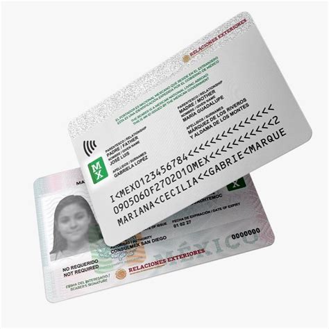 Fake Mexican Consular Id Card Honcm