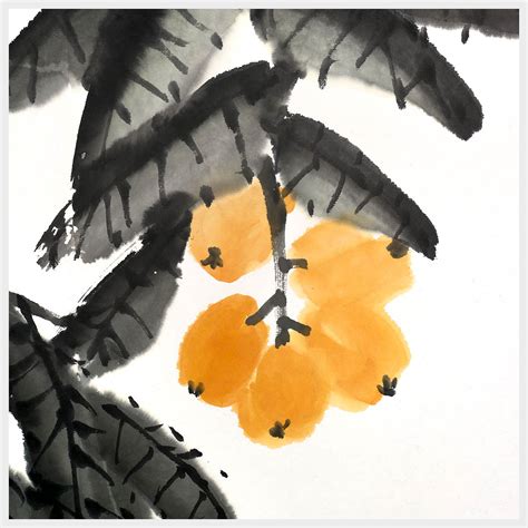 Gold Berry Obst Malerei Natürliche Kunst Wohnkultur Wandkunst Malerei