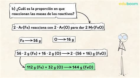 Ejercicios reacciones químicas Física y Química 3 secundaria