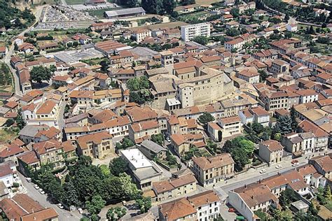 Photos aériennes Saint donat sur herbasse vu du ciel Photo Aérienne