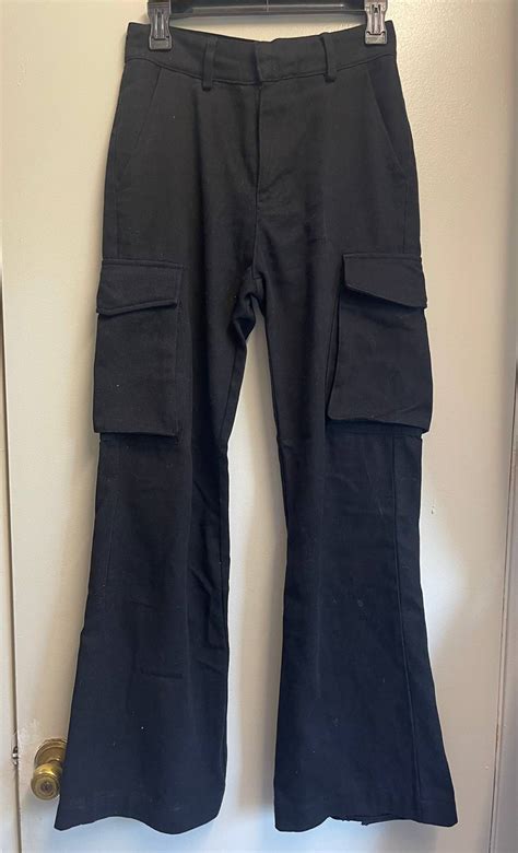 Ruben Kone Ruben Kone Technical Zip Flare Cargos Grailed