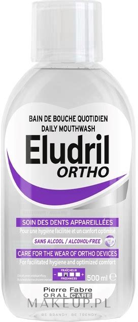 Elgydium Eludril Ortho Mouthwash Płyn do płukania jamy ustnej do