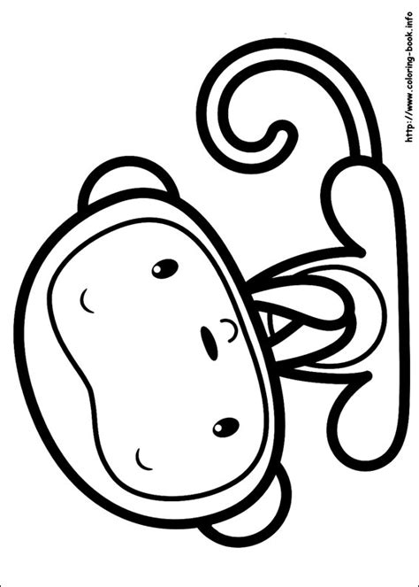 Ni Hao Kai Lan Coloring Picture