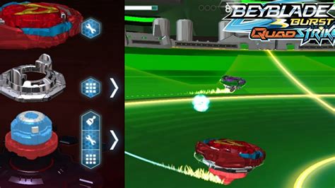 ZEAL ACHILLES A8 GAMEPLAY BEYBLADE BURST QUADSTRIKE APP YouTube