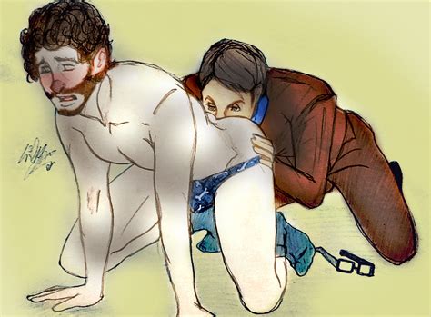 Rule 34 Gay Glasses Hannibal Lecter Hannibal Nbc Hannigram Malemale Male Focus Male Only