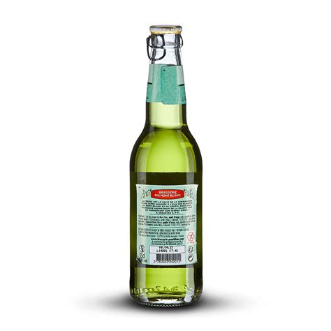 BIERE VERTE MONT BLANC VERTE GENEPI France