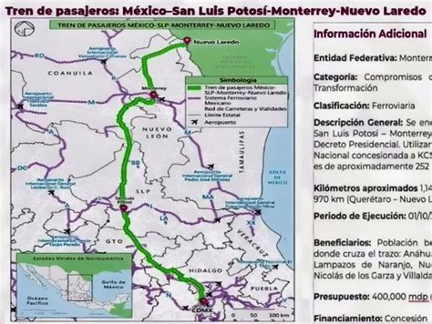 Nuevas rutas de trenes de pasajeros Llegarían a GDL y MTY