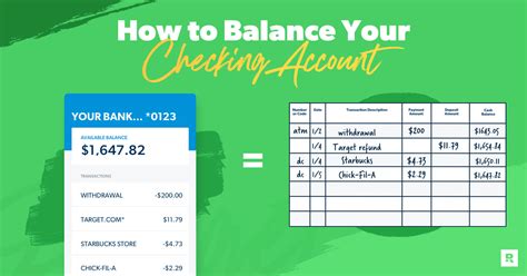 How To Balance Your Checking Account RamseySolutions