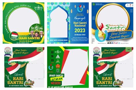 Hari Santri Nasional 2023 Diperingati Tanggal Berapa Berikut Twibbon