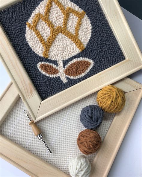 Want To Try Punch Needle Embroidery These Kits Will Show You How OBSiGeN