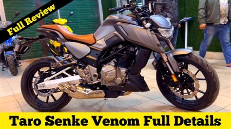 Senke Venom Taro Venom Bike Full Specification Review Senke 165