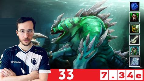 DOTA 2 Liquid 33 The TIDEHUNTER OFFLANE 7 34e YouTube