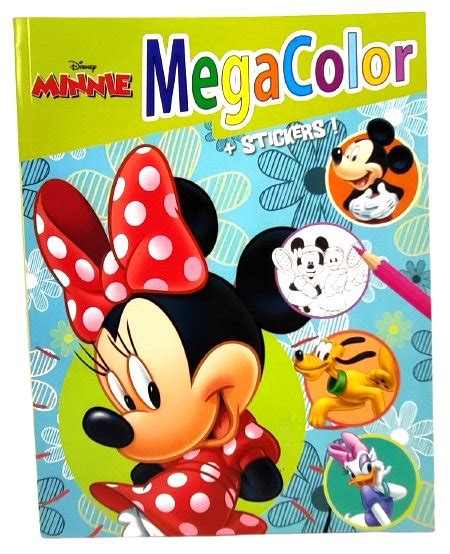 Kolorowanka Myszka Minnie I Przyjaciele Naklejki Inna Marka Sklep