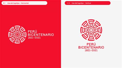 Logotipo por el Bicentenario del Perú Behance