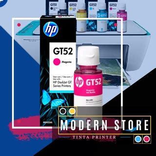 Jual Tinta Printer HP GT 52 Ink Tank 115 310 315 319 415 319 419 311
