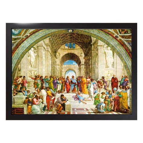 Quadro Poster Escola De Atenas Rafael Sanzio Produtos Elo7
