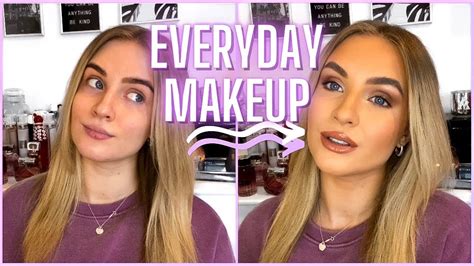 EASY EVERYDAY MAKEUP ROUTINE Glowy Simple Beginner Friendly