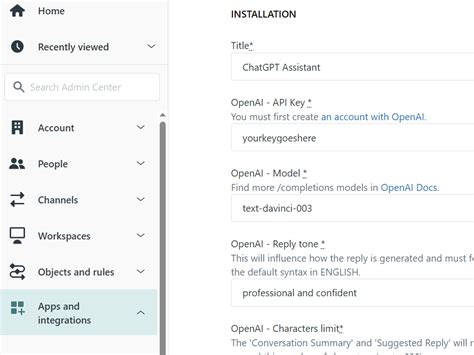 ChatGPT Assistant By Canadesk App Integration With Zendesk Support