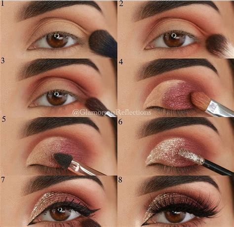 Easy Eye Makeup Tutorial For Beginners Step By Step Ideas Eyebrow