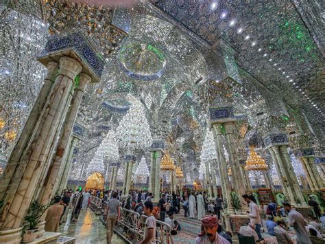 Interior Of The Holy Shrine Of Imam Hossain Karbala Iraq Middle East