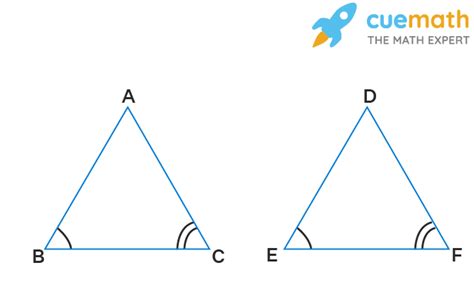 in triangles abc and def ∠b ∠e ∠f ∠c and ab 3 de then the two triangles are a