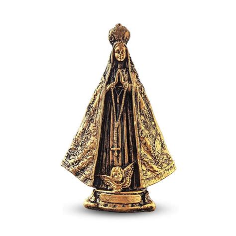 Nossa Senhora Aparecida Italiana Gesso 22cm Divinário Melhor da