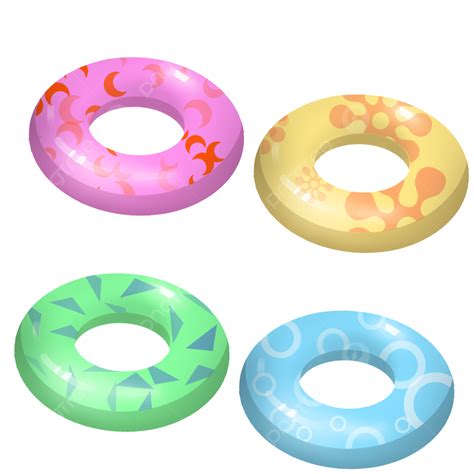 Swim Ring Clipart Transparent Png Hd Color Swimming Ring Summer Day