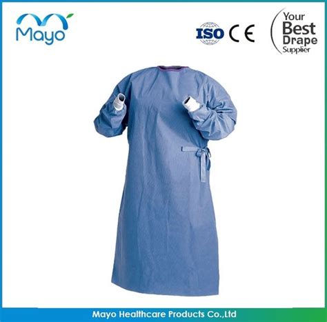 Waterproof AAMI Level 3 Surgical Gown SMS Surgical Gown Sterile Apron