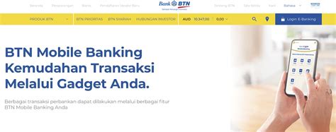Cara Daftar BTN Mobile Banking Aktivasi Cek Saldo Mutasi