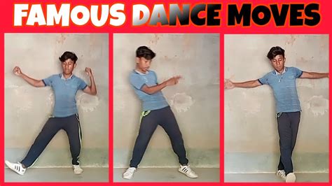 3 Famous Dance Moves Footwork Tutorial In Hindi Simple Hip Hop
